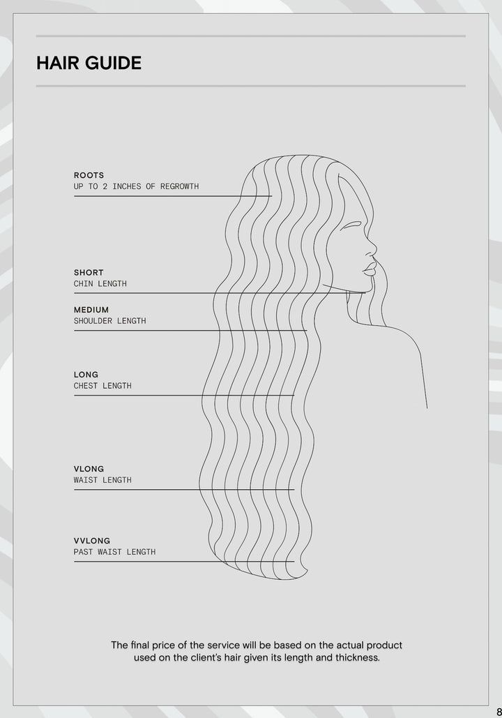 HairMNL Studio Service Menu