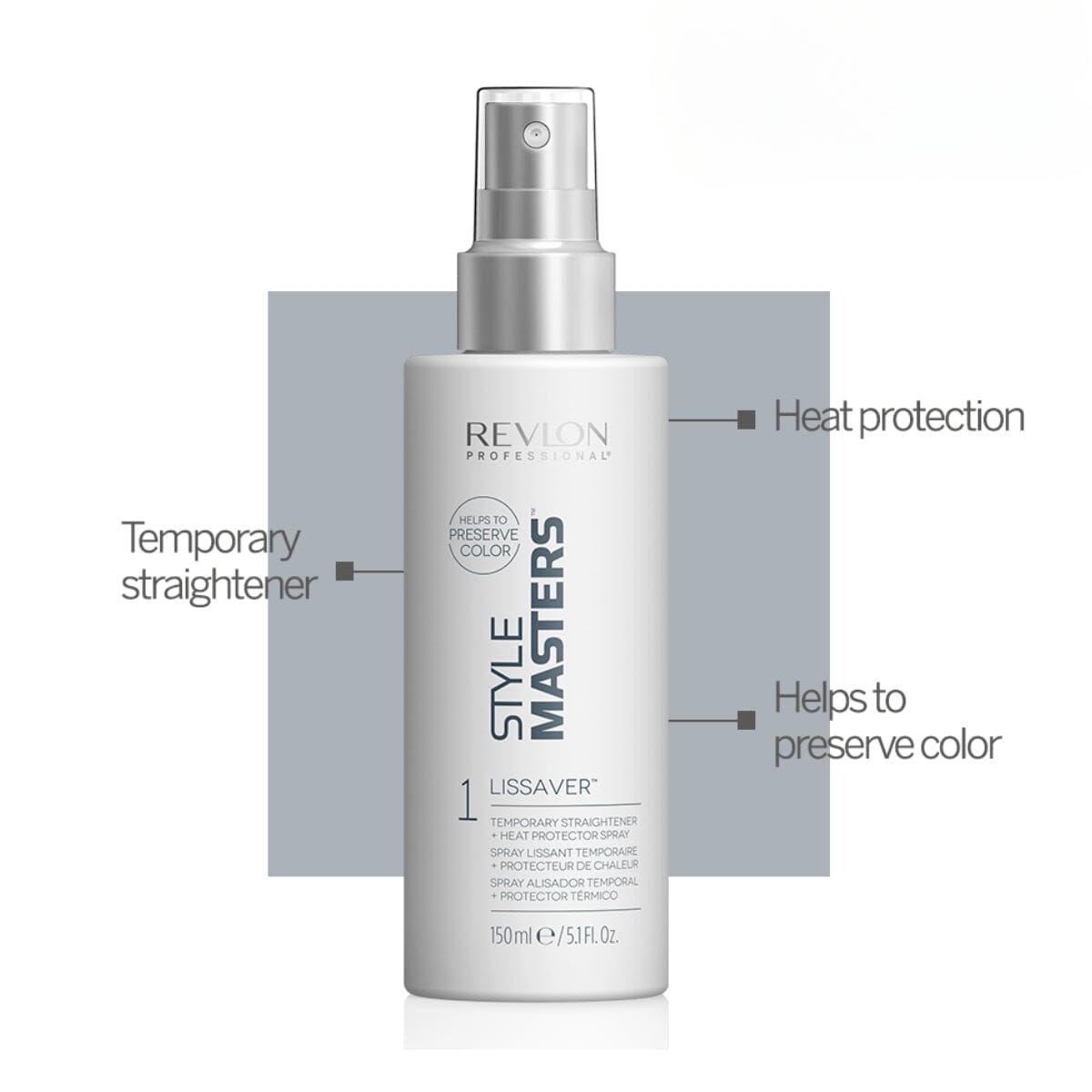 RevlonProfessionalStyleMastersDoubleorNothingLissaverHeatProtectionHair ...