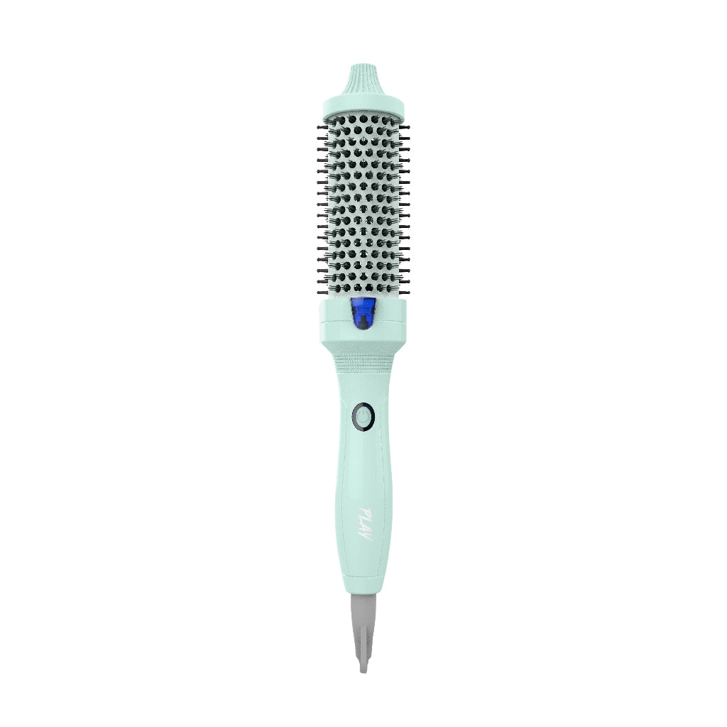 PLAY by TUFT Mint Frost Hot Bristle Brush - HairMNL